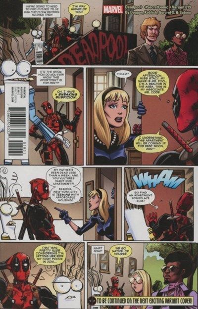 Deadpool Vol. 5 (2016-2017) #19 (Scott Koblish Variant) – monkeyrocks comics