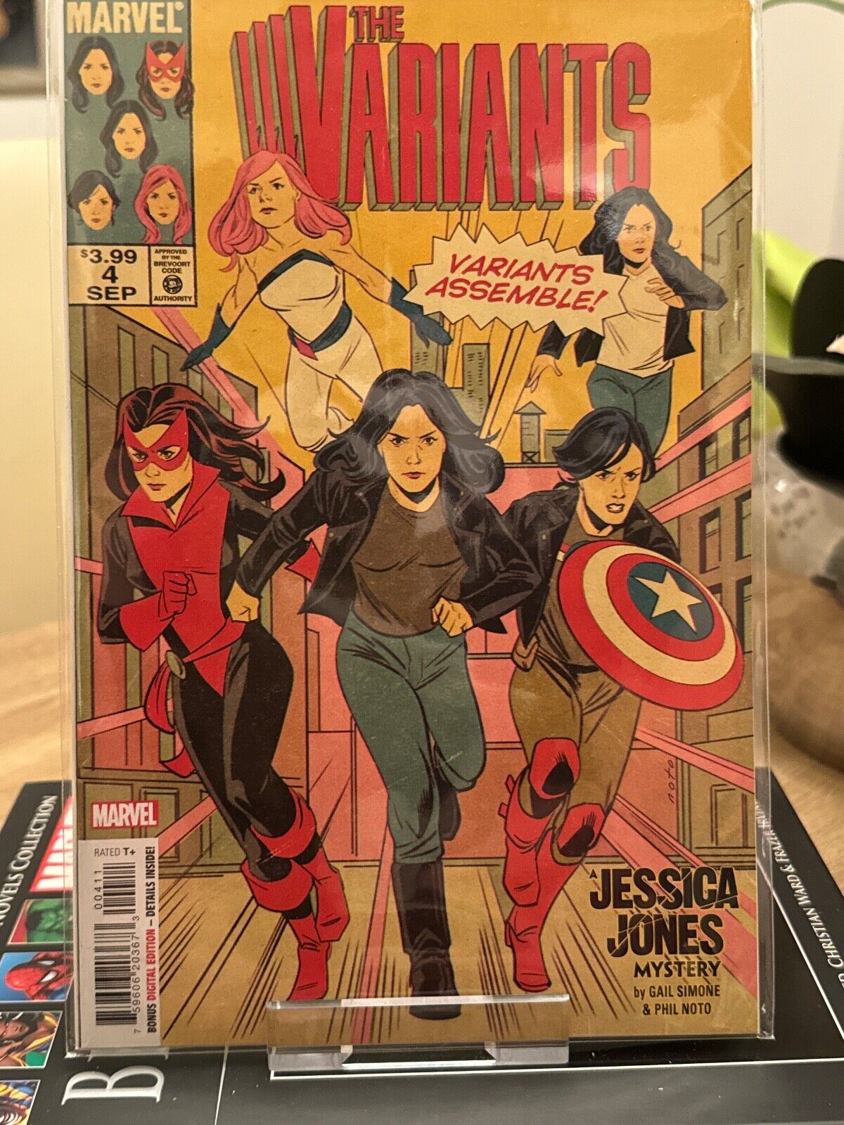 The Variants Vol. 1 #4 (2022) - Jessica Jones series - Marvel – monkeyrocks comics