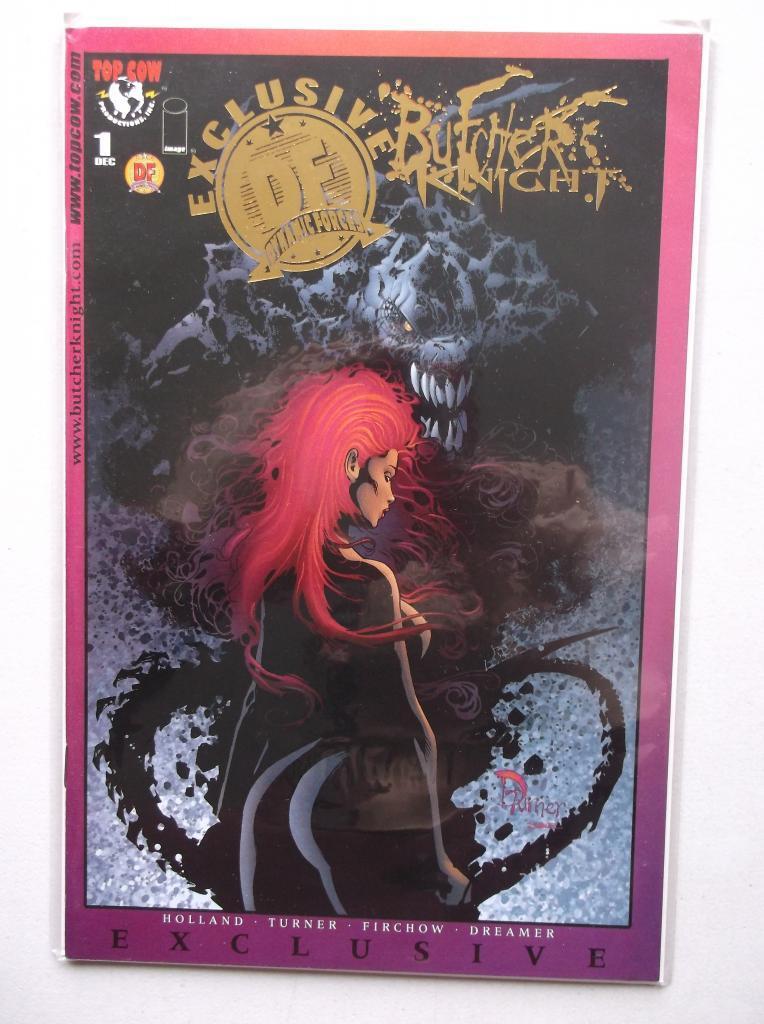 Butchers Knight #1 DF Gold Foil Ltd. To 1500 With COA – monkeyrocks comics