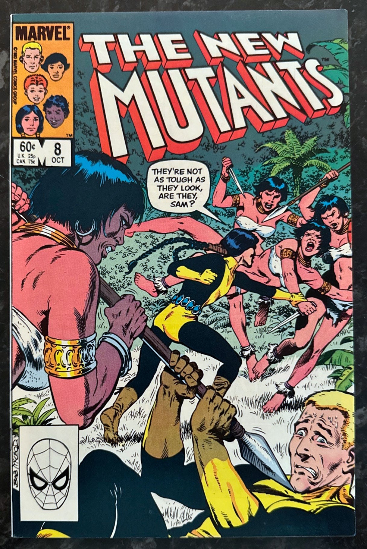 New Mutants Vol. 1 #8 (1983) - 1st appearance of Amara Aquilla – monkeyrocks comics