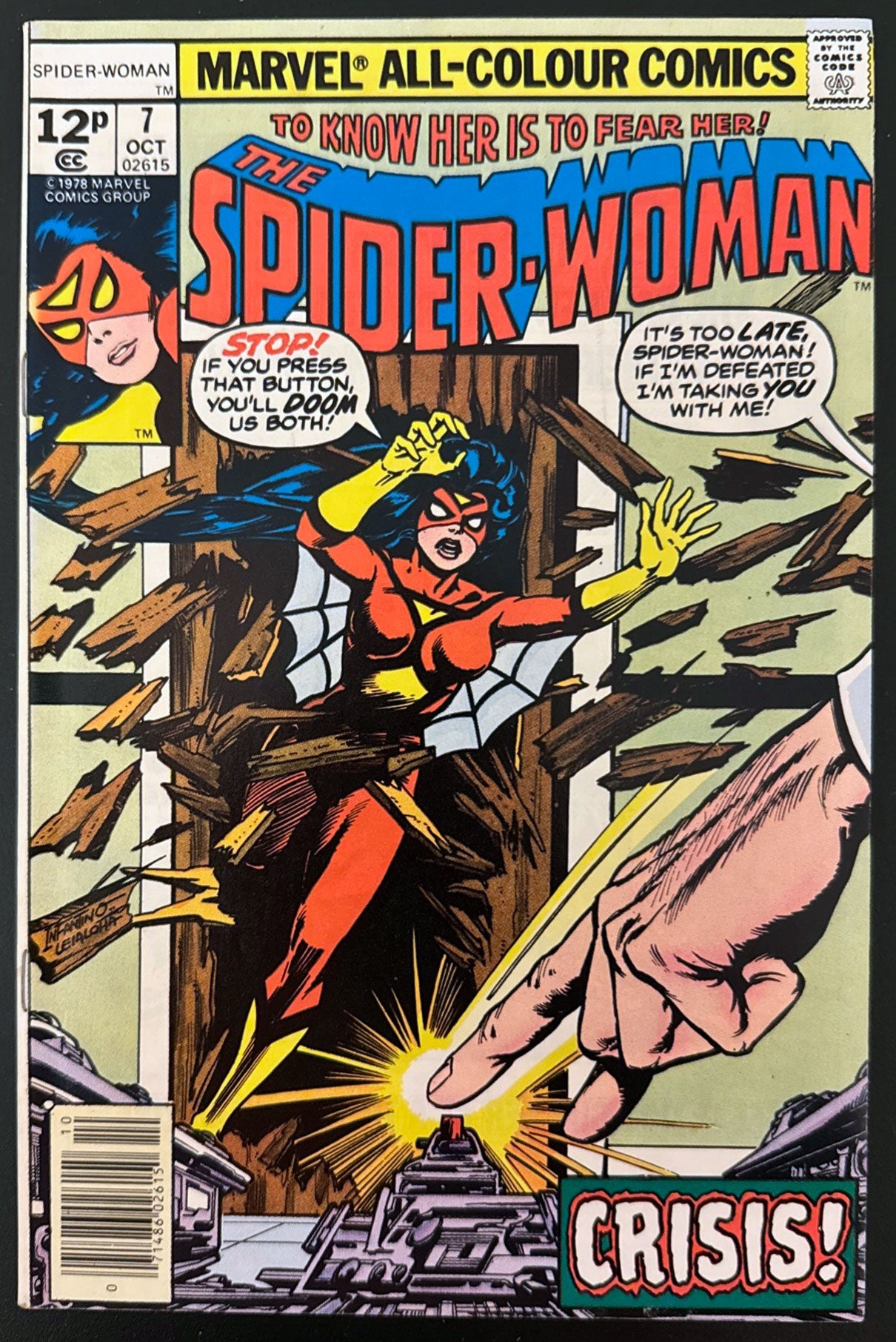 Spider-Woman Vol. 1 #7 (1978) – monkeyrocks comics