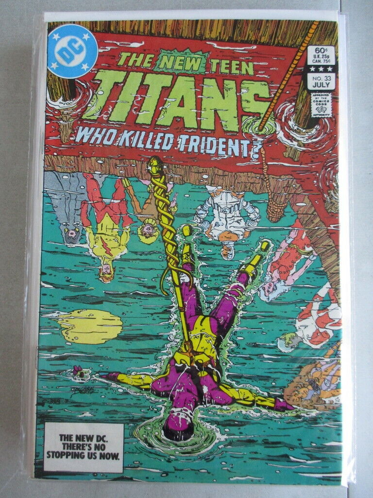 New Teen Titans (1980-1984) #33 VF+ – monkeyrocks comics