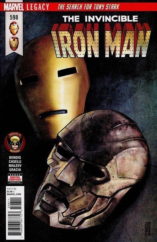 Iron Man, Invincible Vol. 4 (2017-2018) #598 – monkeyrocks comics
